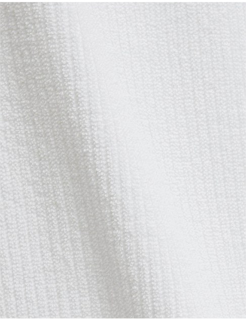 Sheridan Living Textures Towelling Robe -S/m In White | David Jones