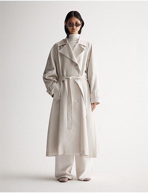 Elka Collective Leonora Trench Coat | David Jones