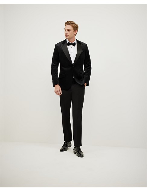 Politix Velvet Black Tie Tuxedo | David Jones