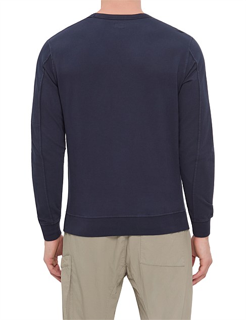 Cp Company Sweatshirts Crew Neck In Light Fleece | David Jones
