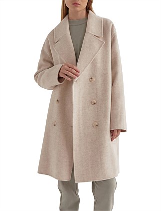 Assembly Label Double Breasted Wool Coat | David Jones