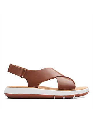 Clarks Women's Jemsa Cross Sandals | David Jones