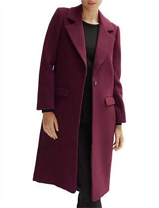Trenery Longline Car Coat | David Jones