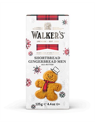 Walkers Shortbread Gingerbread Men 125g | David Jones