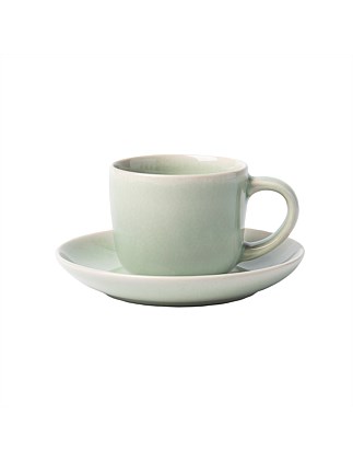 Ecology Element Espresso Cup & Saucer Dew | David Jones