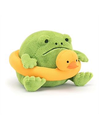 Jellycat Ricky Rain Frog Rubber Ring | David Jones