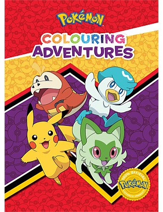 Scholastic Pokemon: Colouring Adventures (featuring Paldea Region ...