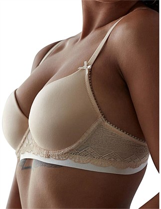 Me. By Bendon Geometric Lace Full Coverage Bra | David Jones