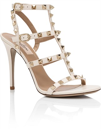 Valentino Garavani Rockstud Caged Sandal 105 | David Jones