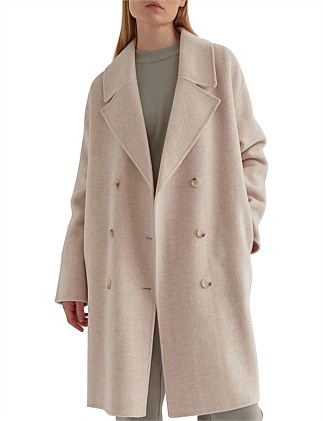 Assembly Label Double Breasted Wool Coat | David Jones