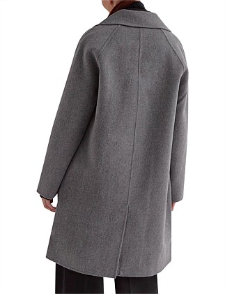 Assembly Label Double Breasted Wool Coat | David Jones
