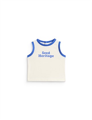 Seed Heritage Retro Logo Tank | David Jones